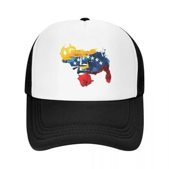 Generic Casquettes Baseball pour Hommes Hommes, Venezuela Carte Libre Pool Party Casquettes Baseball en Maille pour Femmes Casquettes Plage Haut Gamme pour Le