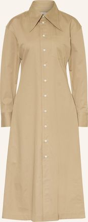 Ami Ami Paris Hemdblusenkleid beige