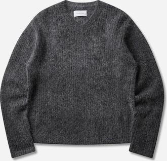 Berner K&uuml;hl Men s V Neck Kid Mohair Sweater Midnight