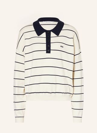 Gestuz Strick-Poloshirt Gztaige blau