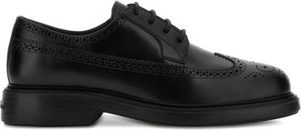 Hogan Homme, Chaussures, Noir, Taille: 42 1/2 EU H704 Chaussures &agrave; lacets