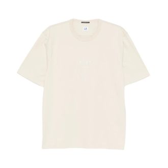 C.P. Company C.p. Company, Homme, Tops, Beige, Taille: L Ts120A T-shirt