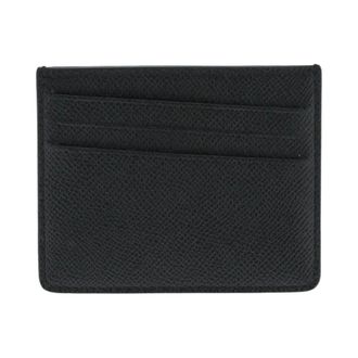 Maison Margiela Femme, Accessoires, Noir, Taille: ONE Size Porte-cartes en cuir