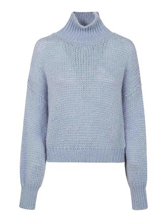 Roberto Collina Rollkragenpullover - Hellblau