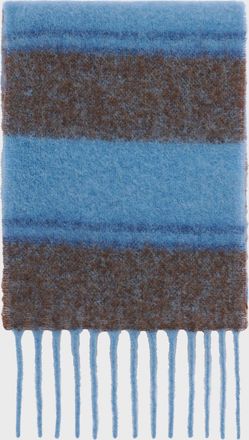 Gerard Darel Echarpe &agrave; larges rayures - SYRACUSA - Bleu