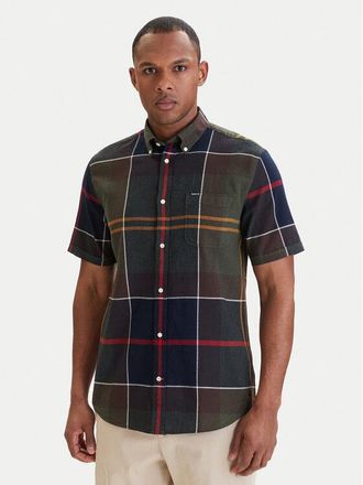 Barbour Hemd Douglas MSH5077TN11 Dunkelgr&uuml;n Regular Fit