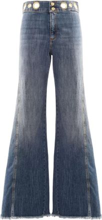 Nenette Femme, Jeans, Bleu, Taille: W29 Flared Jeans
