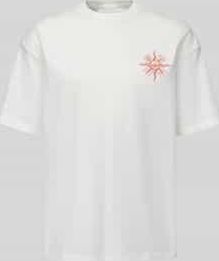 adidas Originals T-Shirt aus Leinen mit R&uuml;ckenprint