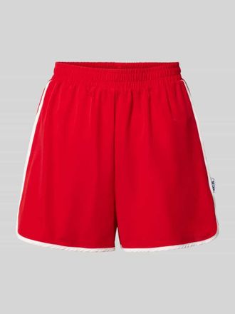 Karo Kauer Track Shorts mit elastischem Bund und Label-Detail