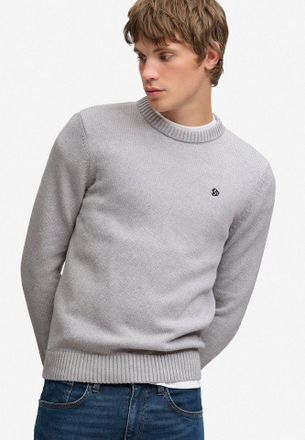Superdry Strickpullover PREPPY COTTON JUMPER Baumwolle, regular fit