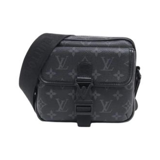 Louis Vuitton Pre-owned Monogram Eclipse Get Away Messenger Shoulder Bag - Homme - Pre-owned - Noir - Taille: ONE Size
