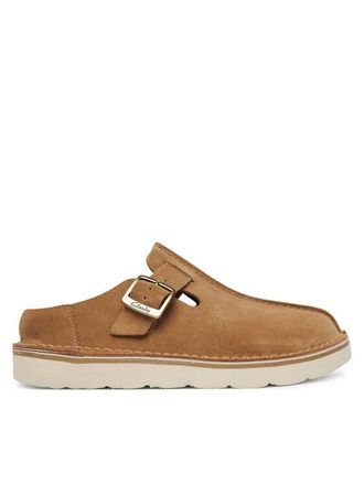 Clarks Pantoletten Solsbury Mule. 26184168 Braun