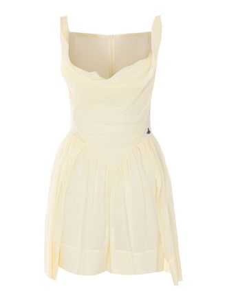 Vivienne Westwood Robe Au Genou - Jaune