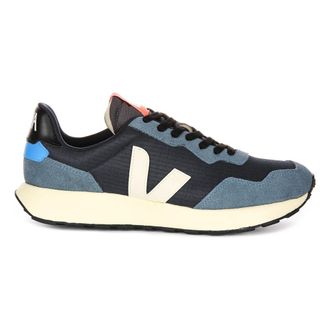 Veja Navy Wei&szlig;e Damen Wildleder Mesh Sneakers - - Shoes - Herren - Blau - 41 EU