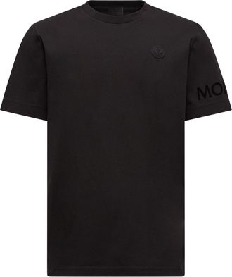 Moncler T-shirt en coton à logo