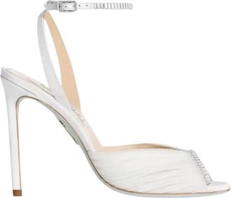 Aquazzura Femme, Chaussures, Blanc, Taille: 40 EU Be Mine Sandal 105