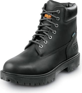 Timberland 6-inch Direct Attach Mens Black Steel Toe Boot