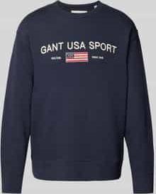 GANT Sweatshirt mit Label-Stitching