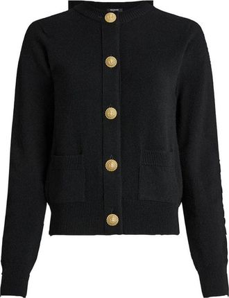 Balmain Cardigan - Schwarz