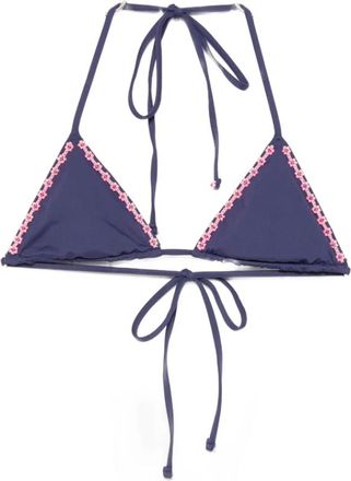 Frankies Bikinis Femme, Maillots de bain, Bleu, Taille: 36 FR Nick Bikini Top