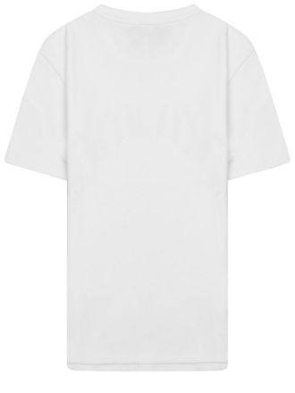 Celine Logo Cotton T-Shirt - White