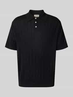 For&eacute;t Poloshirt mit gerippten Abschl&uuml;ssen Modell ASTERN