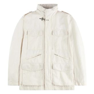 Fay Explorer Field Jacket - - Jackets - Herren - Wei&szlig; - M