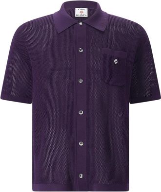 Casablanca Herren, Oberteile, Lila, XLGr&ouml;&szlig;e