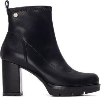 Xti Bottines Femme Noir - Chaussures confortables et polyvalentes - Mode décontractée - Modèle 14473501 (Taille39)