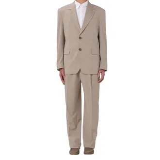 Hev&ograve; Homme, Costumes, Beige, Taille: XL Single Breasted Suits