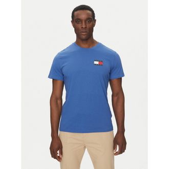 Tommy Jeans T-Shirt Essential DM0DM20740 Blau Slim Fit