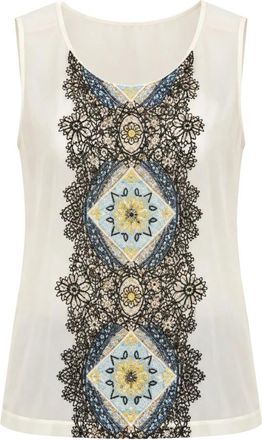 Dolce & Gabbana Hauts sans manches - Femme - Tops - Blanc - Taille: 36 FR
