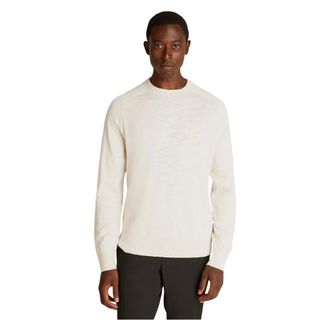 Calvin Klein Homme, Pulls, Beige, Taille: S Pull &agrave; Texture Slub