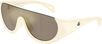 Moncler Lunettes de soleil Pulser - unisex - Accessoires - Blanc - Taille: 31 MM