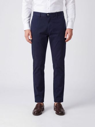 Incotex Pantalon chino slim fit en coton stretch &agrave; taille mi-haute