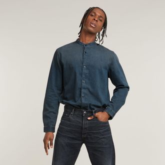 G-Star Correct Hemd - Dunkelblau - Herren