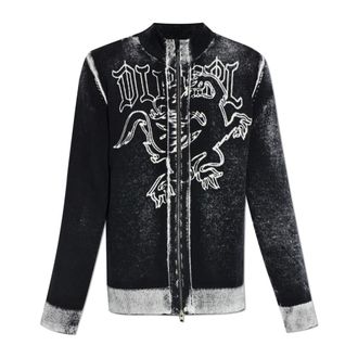 Diesel Homme, Pulls, Noir, Taille: L K-Lauros Cardigan