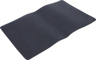 Valiclud Tischmatte Aus Schwarzem Lederimitat Wärmedämmende Geschirrmatte Für Esszimmer Partydekoration Tischschutzmatte Ölresistent Und Langlebig