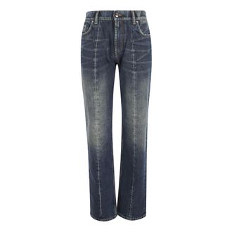 Versace Femme, Jeans, Bleu, Taille: W26 Jean Bootcut