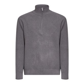 Nn.07 Danny Half Zip 6429 - - Knitwear - Herren - Grau - 2XL