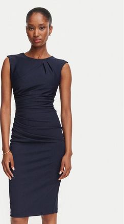 Rinascimento Rinascimento Coctailkleid CFC0130273003 Dunkelblau Slim Fit
