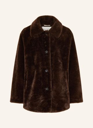 Marc O'Polo Marc Opolo Kunstfell-Jacke braun
