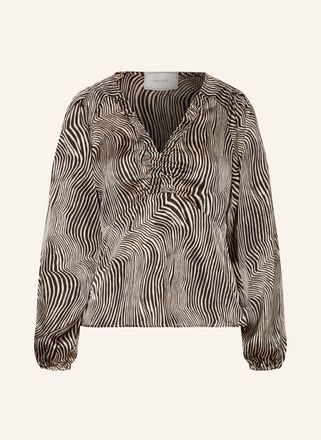 Neo Noir Neo Noir Blusenshirt Istana Aus Satin schwarz