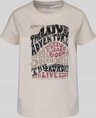 Garcia Regular Fit T-Shirt aus reiner Baumwolle