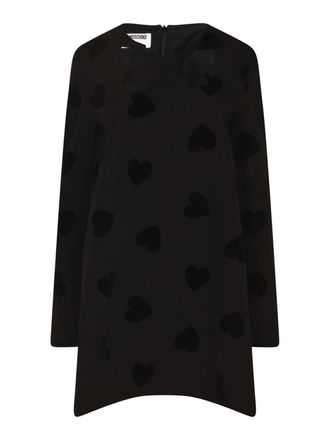 Moschino Robe Au Genou - Noir