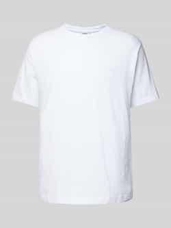 Gabba T-Shirt mit geripptem Rundhalsausschnitt