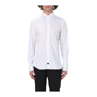Fay Wei&szlig;es Hemd f&uuml;r M&auml;nner - - Shirts - Herren - Wei&szlig; - 2XL