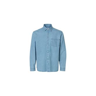 Selected Homme, Chemises, Bleu, Taille: L Chemises Casual