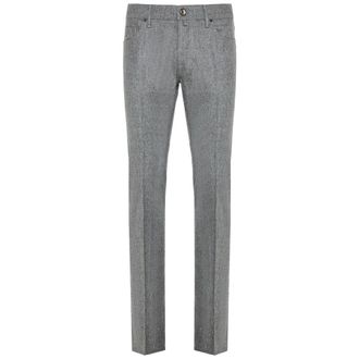 Jacob Cohen Bard Wollhose - - Trousers - Herren - Grau - W38