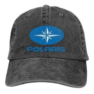 Generic Casquette de baseball avec logo Polaris, unisexe, style d&eacute;contract&eacute;, en coton vieilli